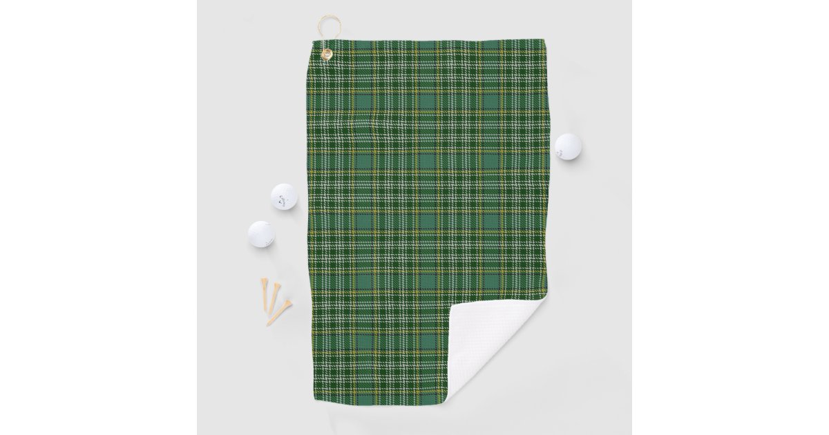 Clan Currie Scottish Tartan Golf Towel | Zazzle