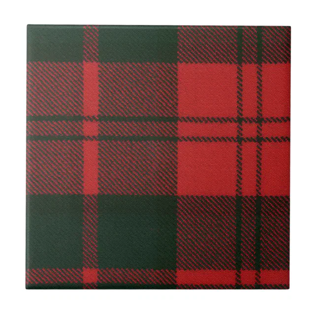 Clan Dunbar Tartan Tile | Zazzle