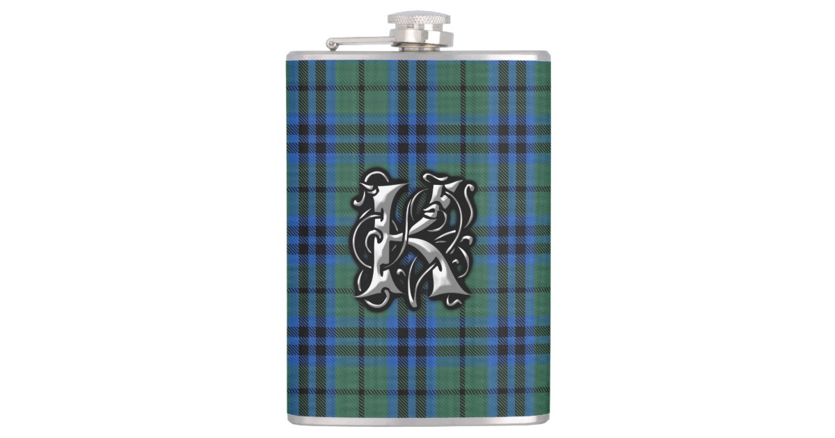 Clan Keith Tartan Old Scotland Flask | Zazzle