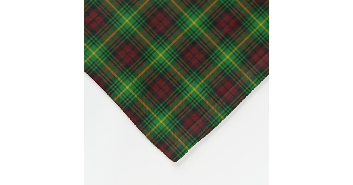 Clan Martin Tartan Fleece Blanket | Zazzle