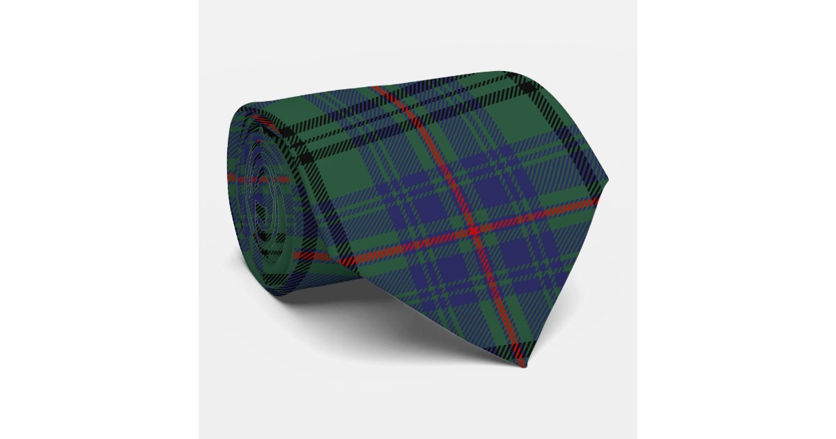 Clan Walker Tartan Tie | Zazzle