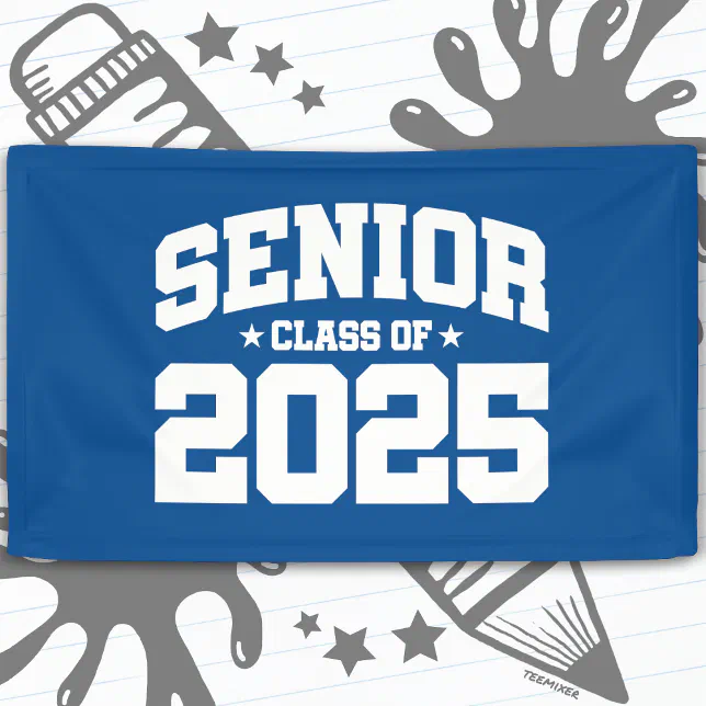 Class of 2025 High School Graduation Senior 2025 Banner | Zazzle