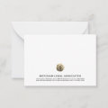 Classic Gold Logo Professional Card | Zazzle
