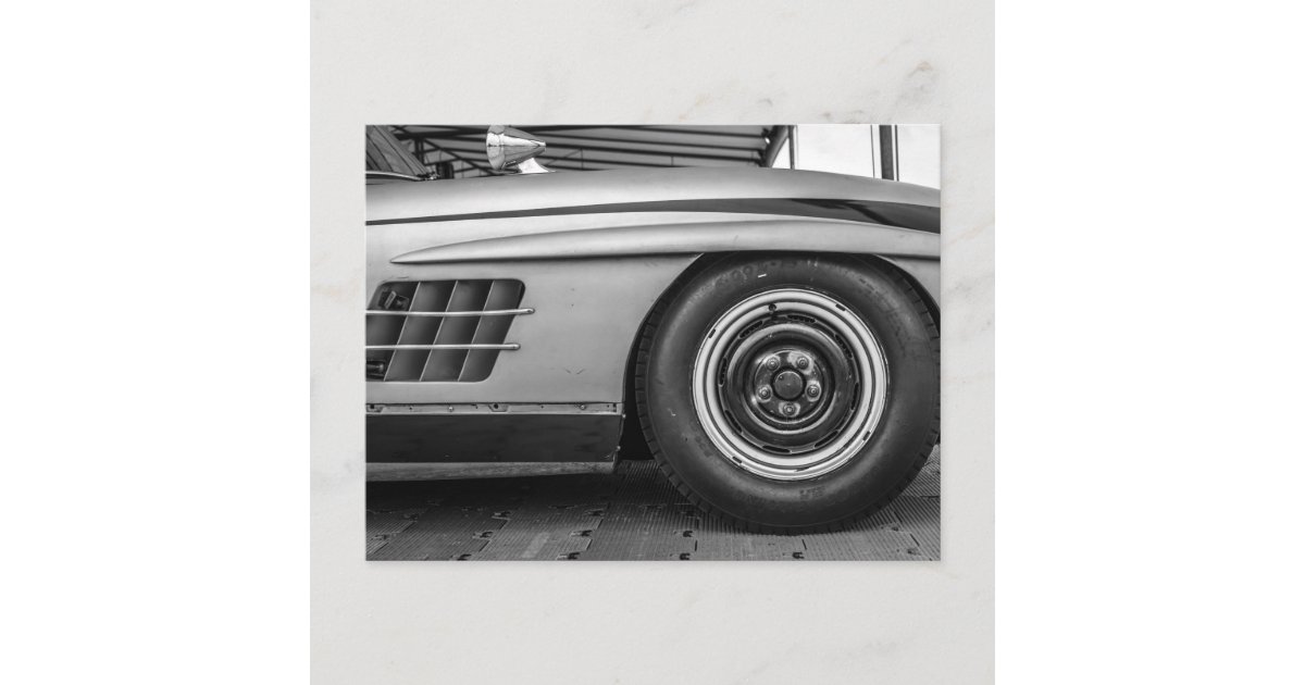 Classic Racing Car Postcard | Zazzle