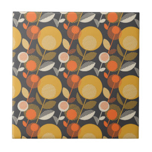 1960s Decorative Ceramic Tiles | Zazzle.co.uk