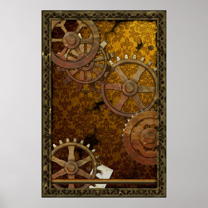 Classic Steampunk Poster | Zazzle.co.uk