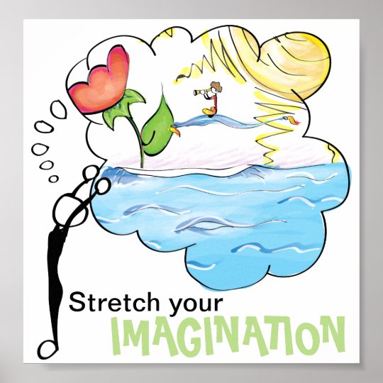 Classroom Kids Imagination Poster | Zazzle