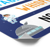 Classroom Voice Level Chart in Outer Space Theme | Zazzle