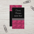 Classy Designs Business Card | Zazzle