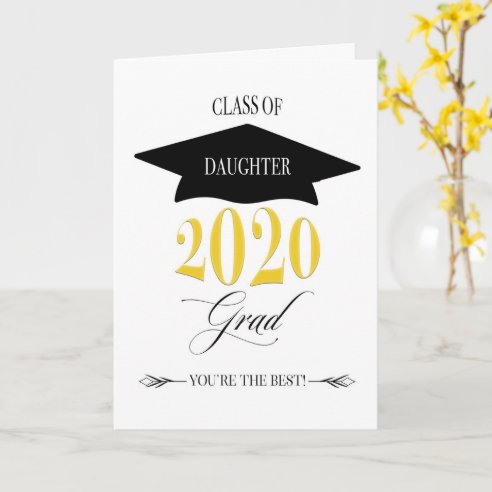 Daughter Graduation Cards | Zazzle UK