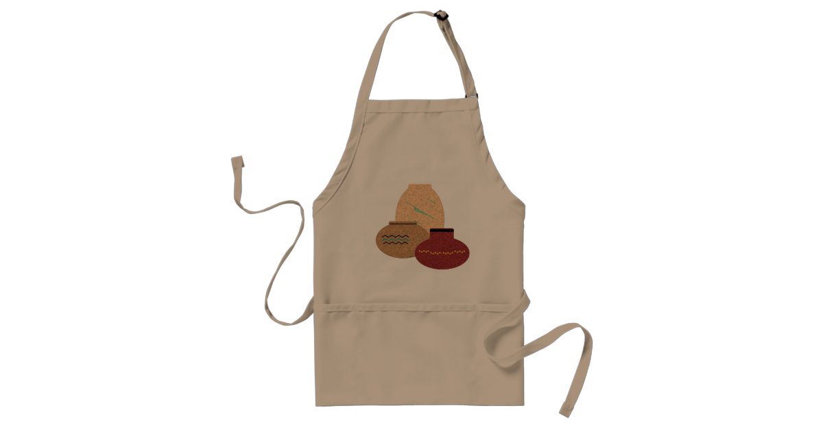 Clay Pots Apron | Zazzle