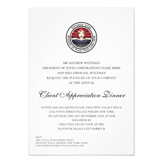 Client Appreciation Event Invitation | Zazzle.co.uk