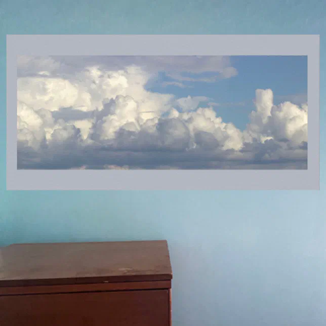 Clouds Photo Poster | Zazzle