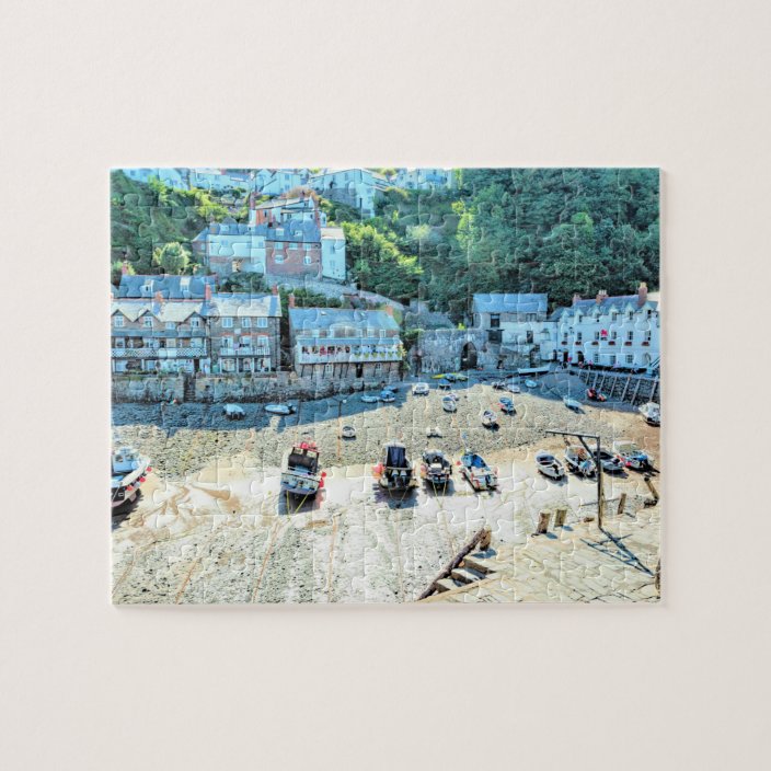 Clovelly, Devon Jigsaw Puzzle | Zazzle.co.uk