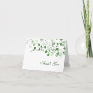 Irish Thank You Cards | Zazzle UK
