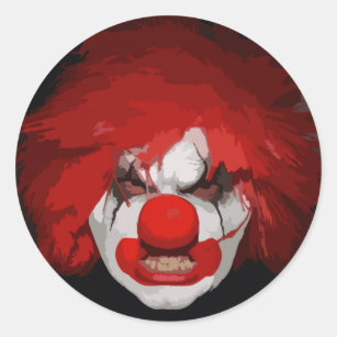 Clown Face Stickers & Labels | Zazzle UK
