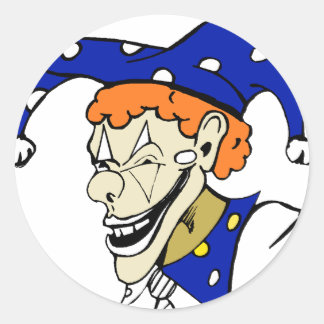 Clown Face Stickers | Zazzle.co.uk