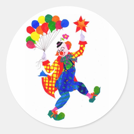 Clown Stickers | Zazzle.co.uk