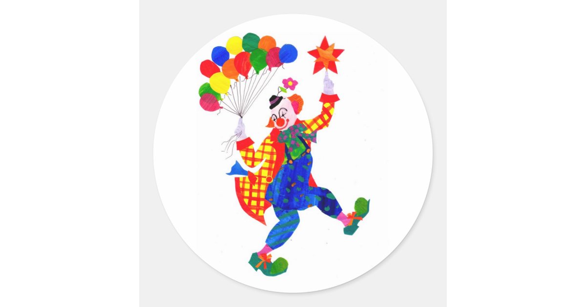 Clown Stickers | Zazzle