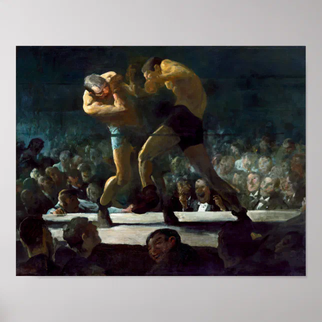 Club Night | George Bellows | Poster | Zazzle
