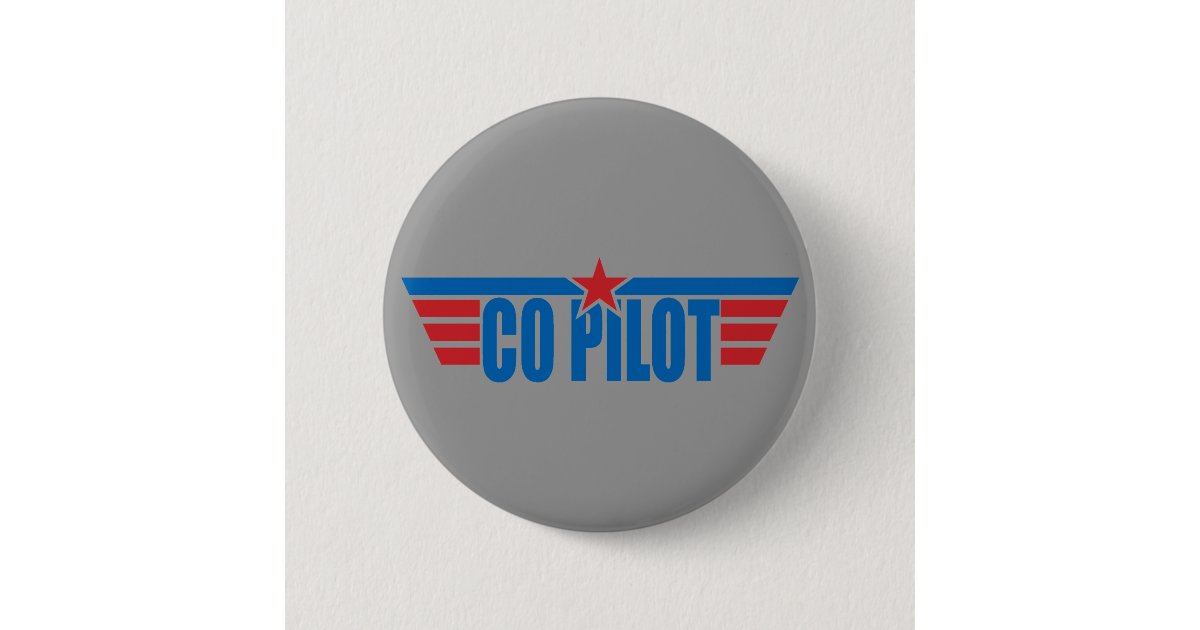 Co-Pilot Wings Badge - Aviation | Zazzle