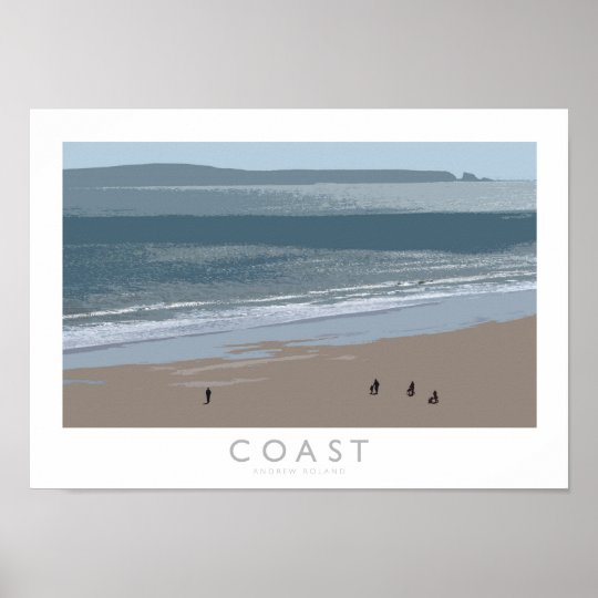 Coast Poster | Zazzle.co.uk