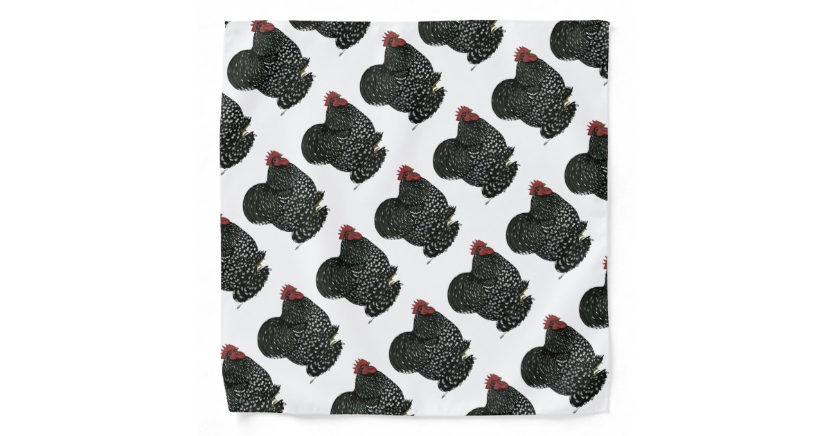 Cochin: Mottled Rooster Bandana | Zazzle