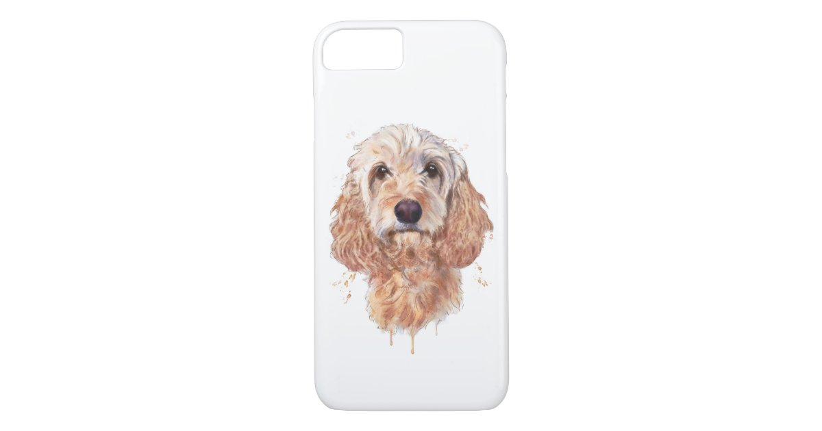 Cockapoo cute dog phone case. Great gift for a dog Case-Mate iPhone ...