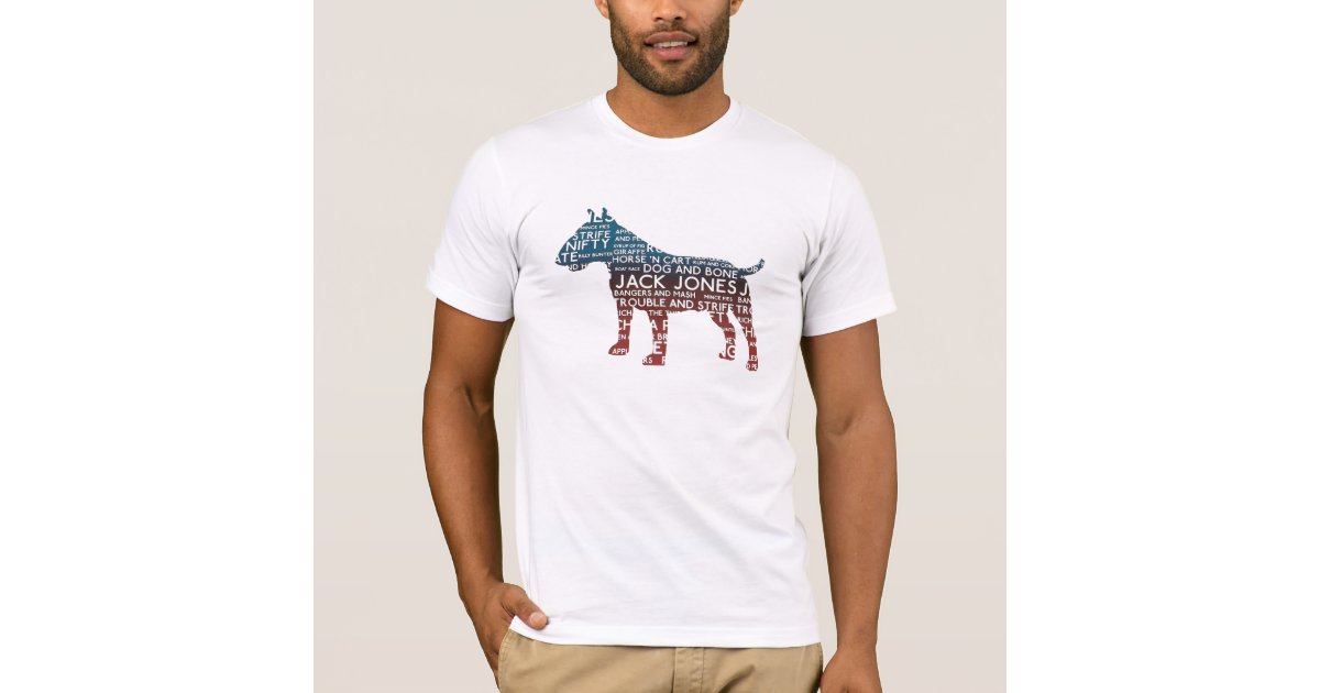 Cockney Slang Bull Terrier TShirt | Zazzle.co.uk
