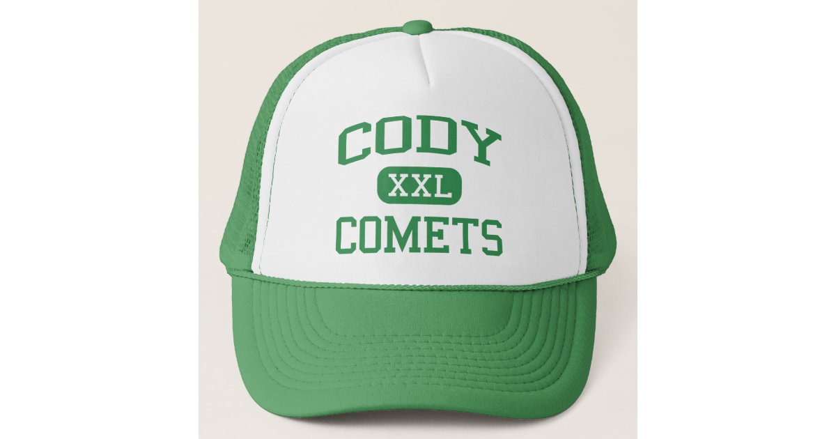 Cody - Comets - High School - Detroit Michigan Trucker Hat | Zazzle
