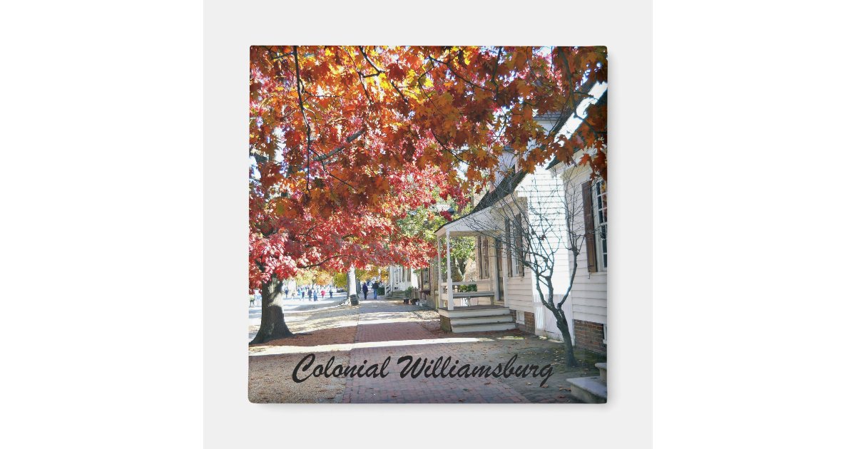 Colonial Williamsburg Magnet | Zazzle