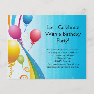 Balloon Flyers & Leaflets | Zazzle.co.uk