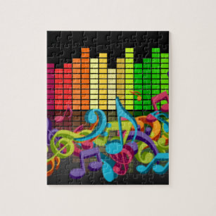 Music Notes Jigsaw Puzzles | Zazzle.co.uk