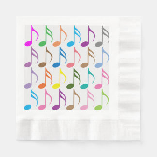Music Notes Napkins | Zazzle.co.uk