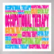 Colorful Occupational Therapy Poster | Zazzle