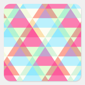 Geometric Patterns Colour Stickers | Zazzle.co.uk