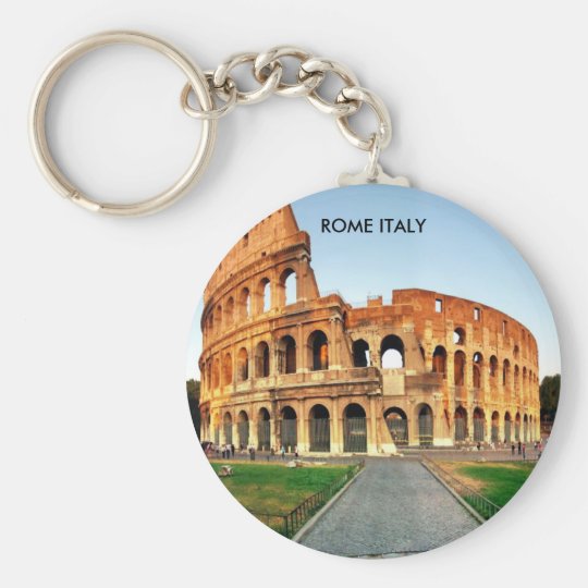 COLOSSEUM, ROME ITALY KEY RING | Zazzle.co.uk