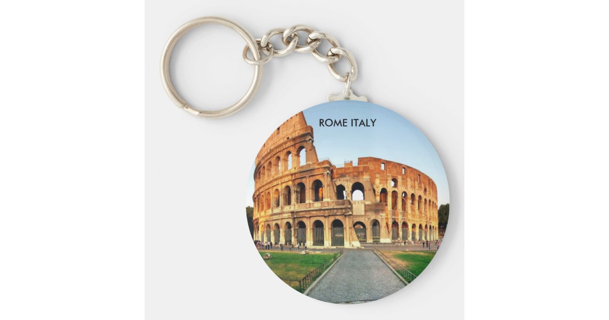 COLOSSEUM, ROME ITALY KEY RING | Zazzle.co.uk