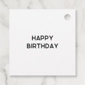 Colourful Abstract Ink Art Gift Tags | Zazzle