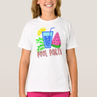 Pool Party T-Shirts & Shirt Designs | Zazzle UK