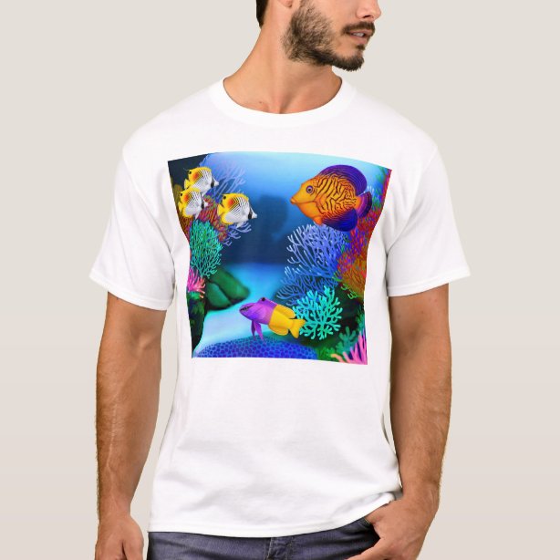 Aquarium T-Shirts & Shirt Designs | Zazzle UK