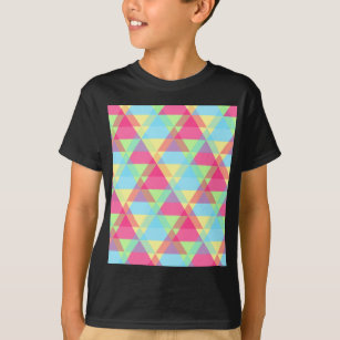 Triangle Pattern T-Shirts & Shirt Designs | Zazzle UK
