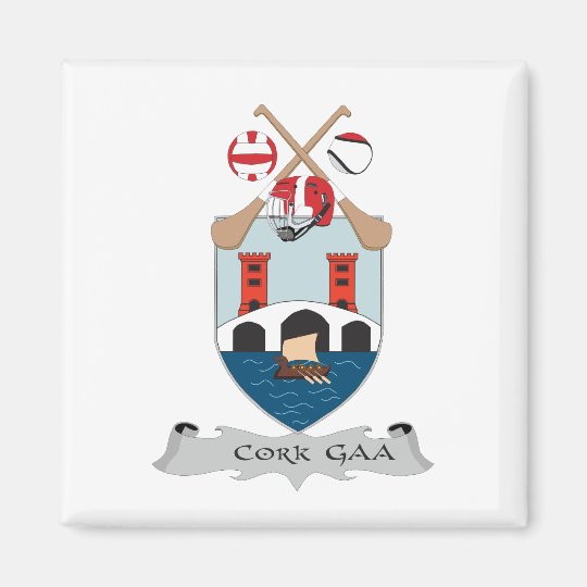 Colours for the GAA Team for County Cork Magnet | Zazzle.co.uk