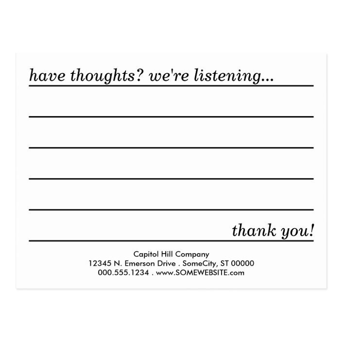 comment card | Zazzle.co.uk