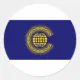 Commonwealth Flag Classic Round Sticker | Zazzle