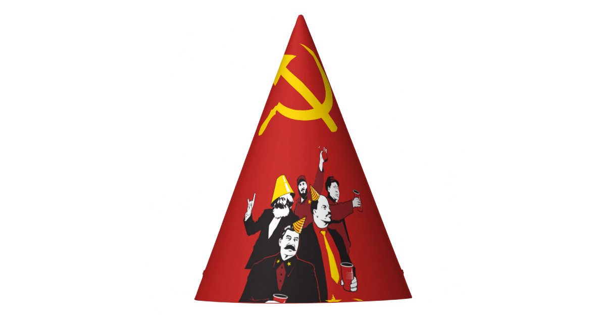 Communist Party party hat socialist karl marx | Zazzle