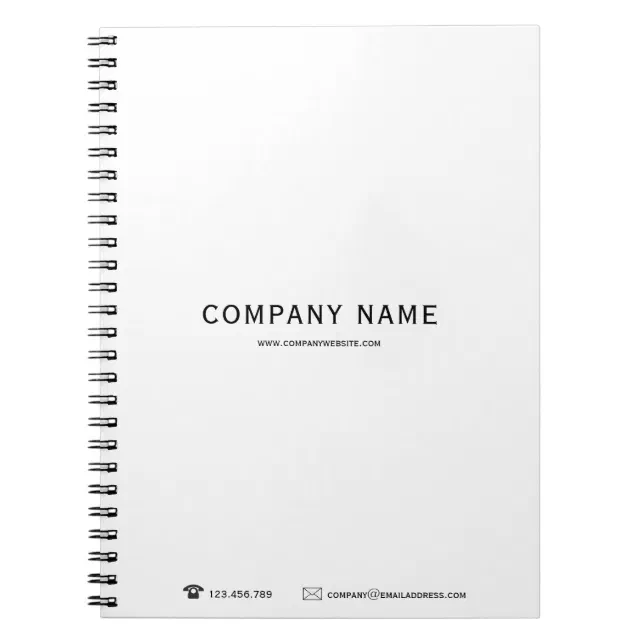 Company/Business Notebook | Zazzle