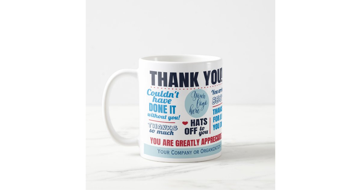 Company Thank You Appreciation Coffee Mug | Zazzle