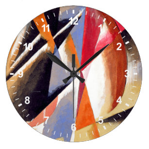 Cubism Wall Clocks | Zazzle UK