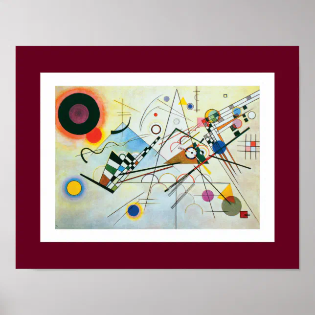 Composition VIII by Wassily Kandinsky Poster | Zazzle